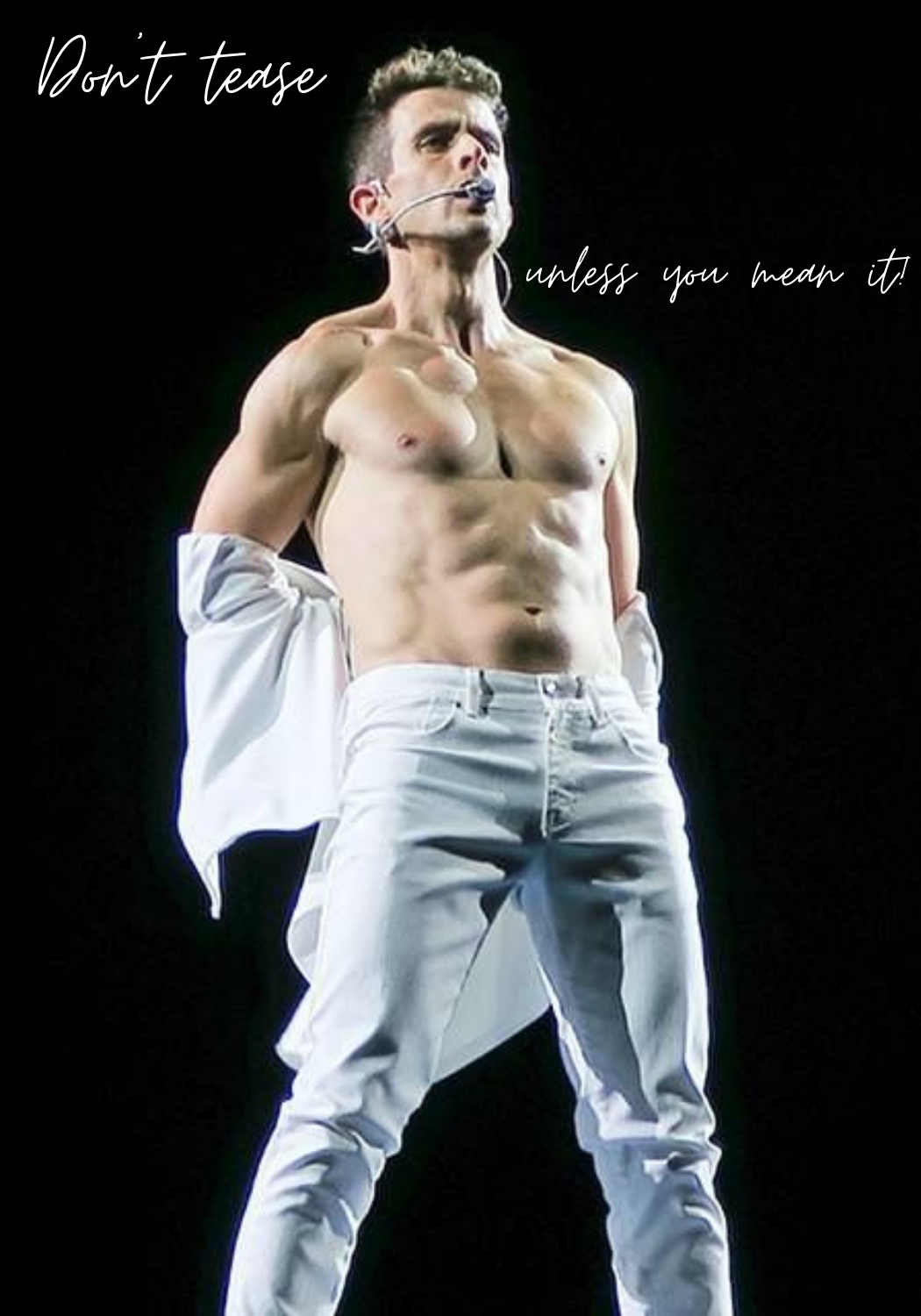 NKOTB Valentine Cards for Charity - Joe Sexy – NKOTB Valentine's Cards ...